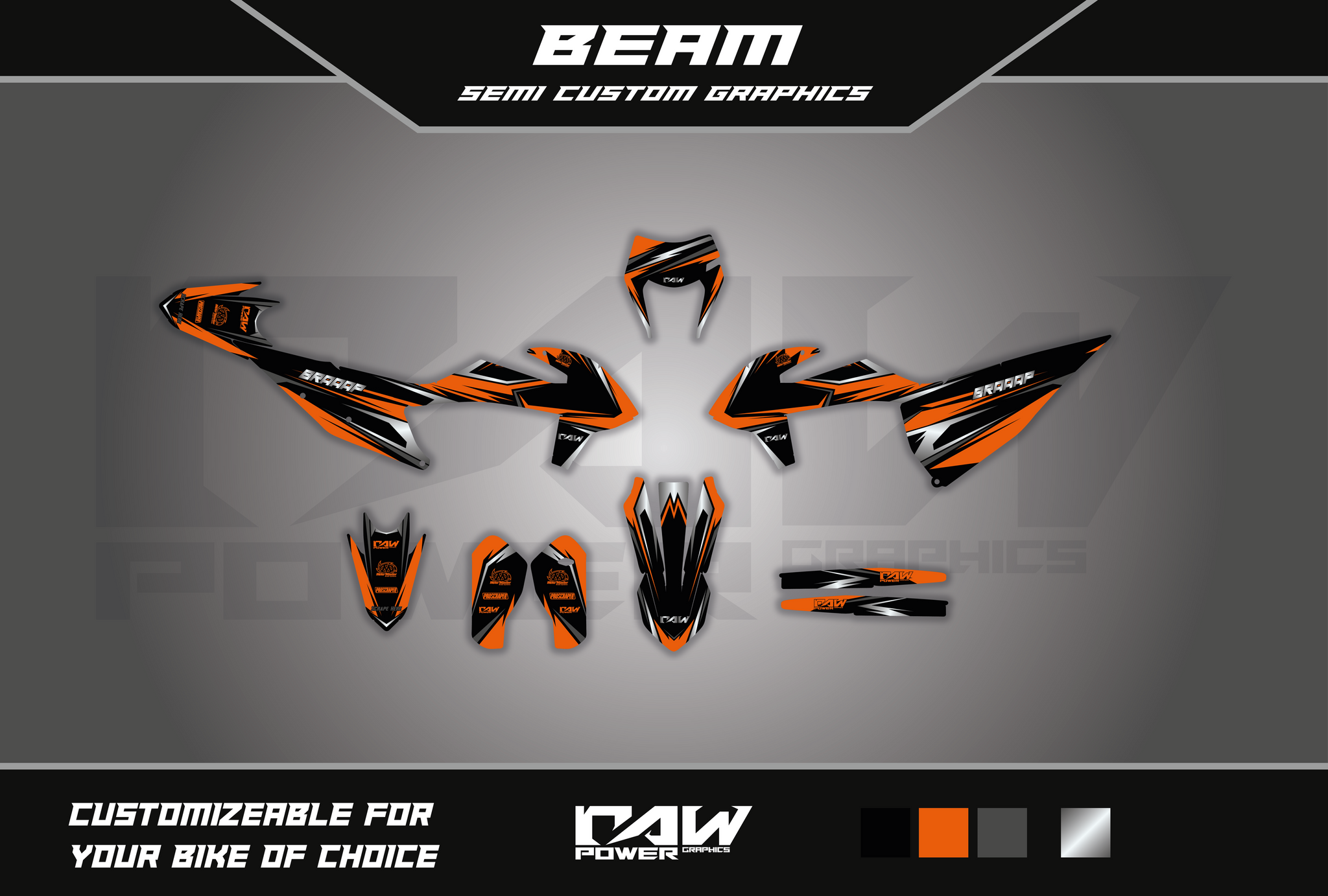 BEAM - Semi-custom graphics kit – raw power graphics